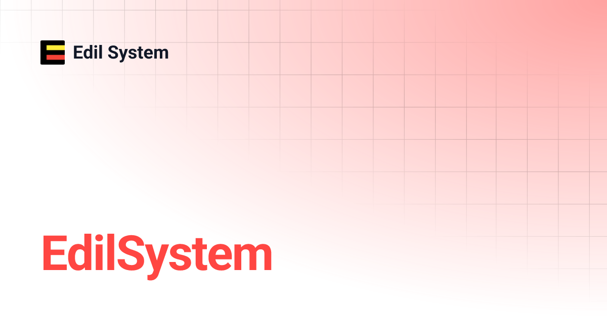 EdilSystem | Edil System